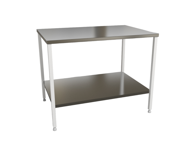 Стол на металлическом каркасе МСК-678.120 (высота 750)